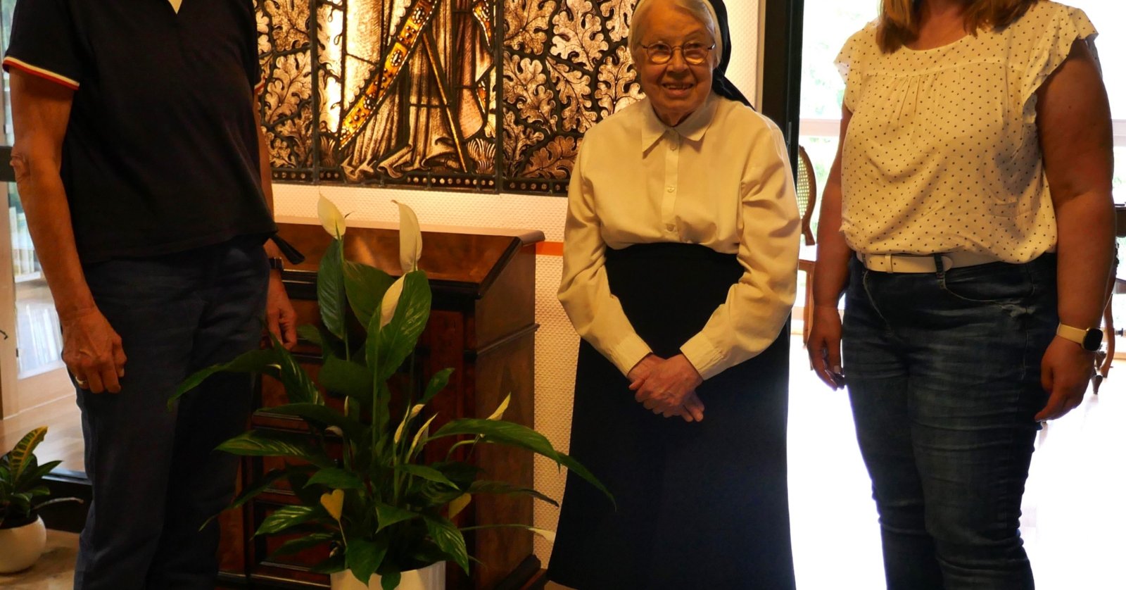 Herzlichen Glückwunsch, Schwester Lucia!